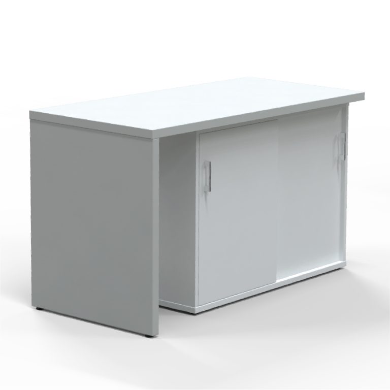 Pivot Desk in Folkstone Grey or Coimbra/Dakota Oak – Delta Design